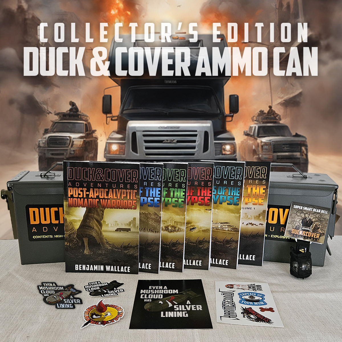 Duck & Cover Adventure Series – Benjamin Wallace Books