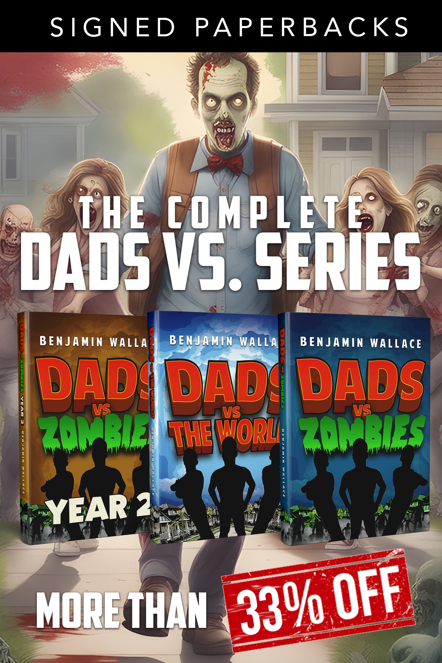 The Complete Dads vs. Series (Signed Paperbacks) – Benjamin Wallace Books